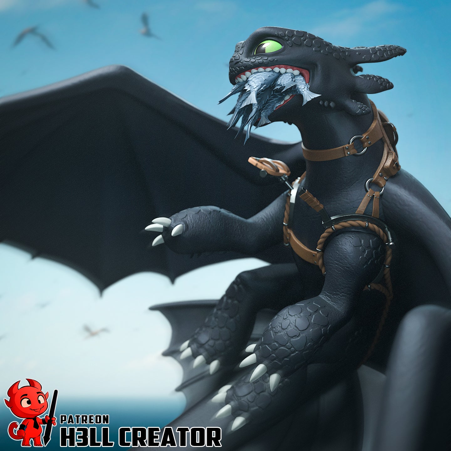 Toothless – Bunny Girl Factory