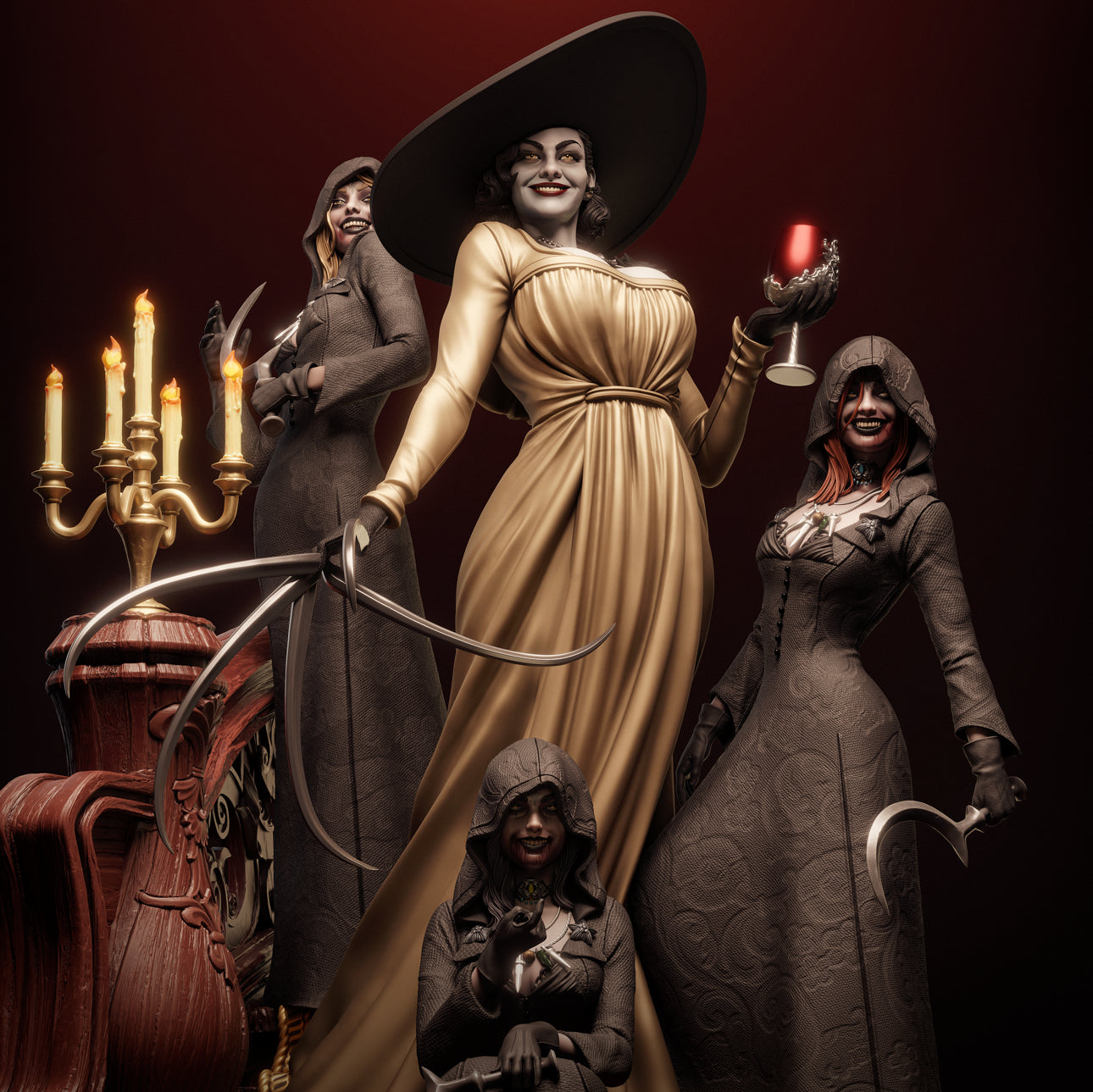 Dimitrescu Family – Bunny Girl Factory